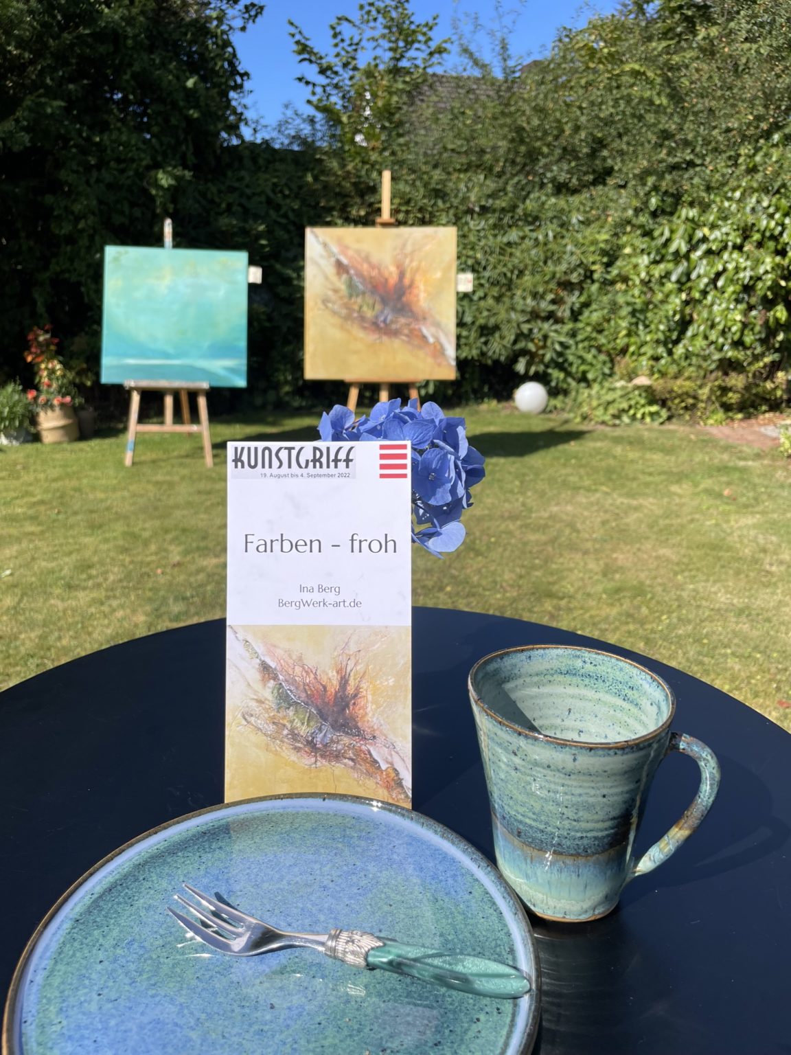 Willkommen im Gartengalerie-Café! – Ina Berg